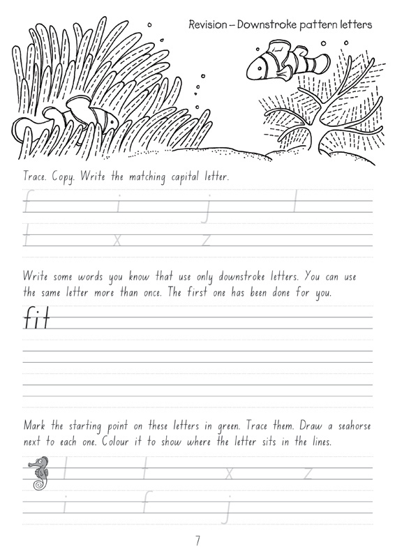 Handwriting Sheets Year 3 Handwriting Worksheets