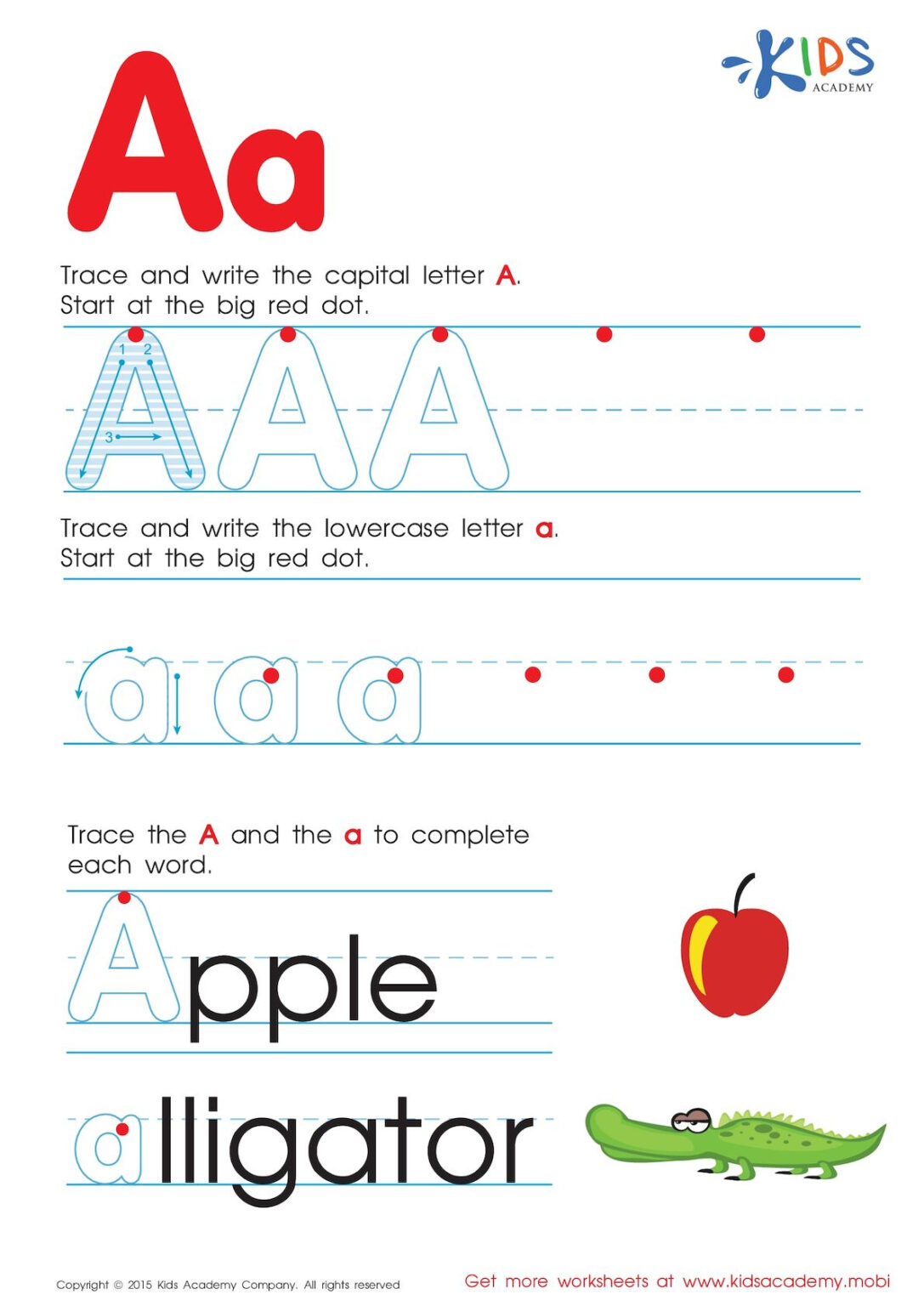 Calam O Free Alphabet Worksheets For Kids A Z | Handwriting Worksheets