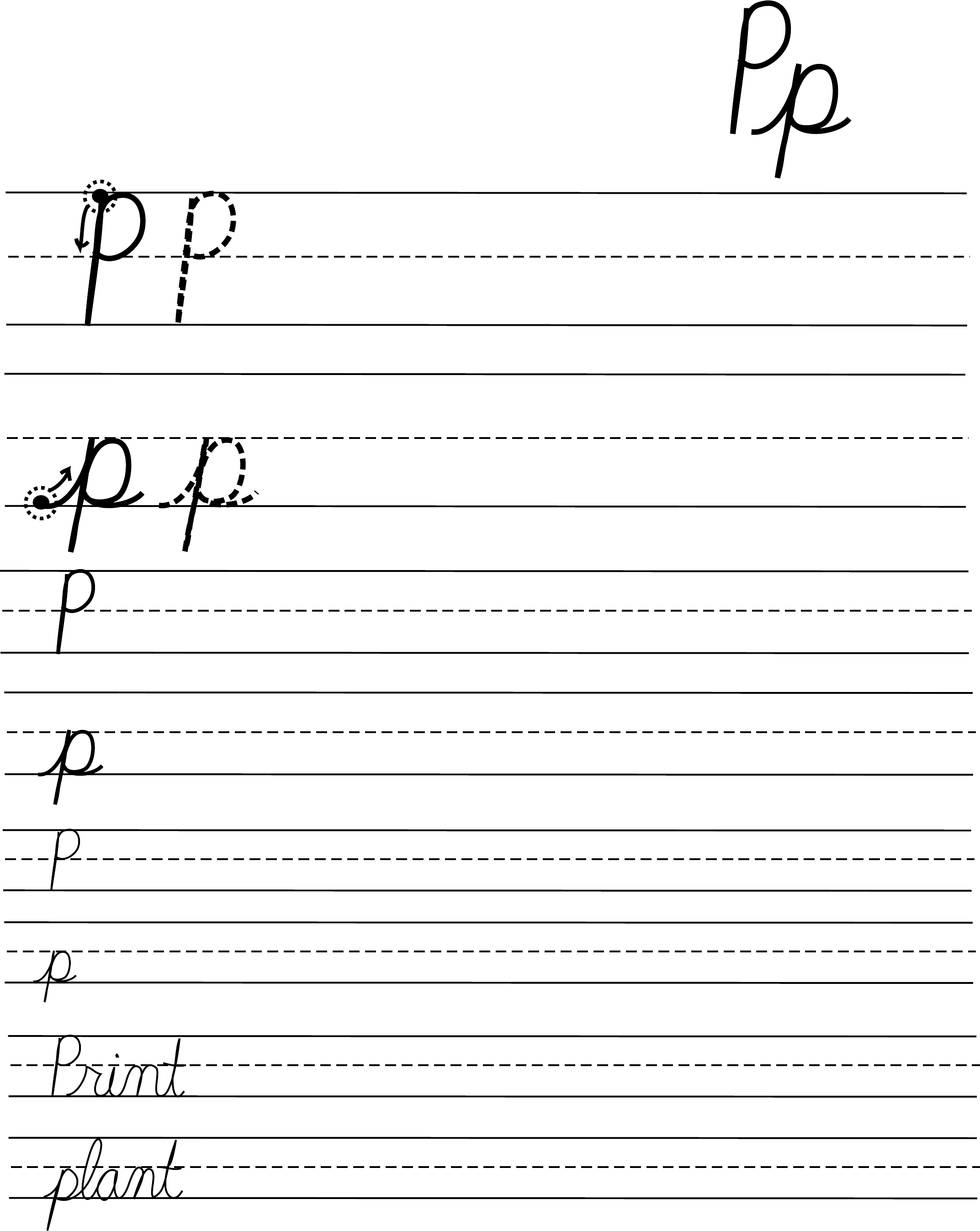 Handwriting Practice Online Handwriting Worksheets