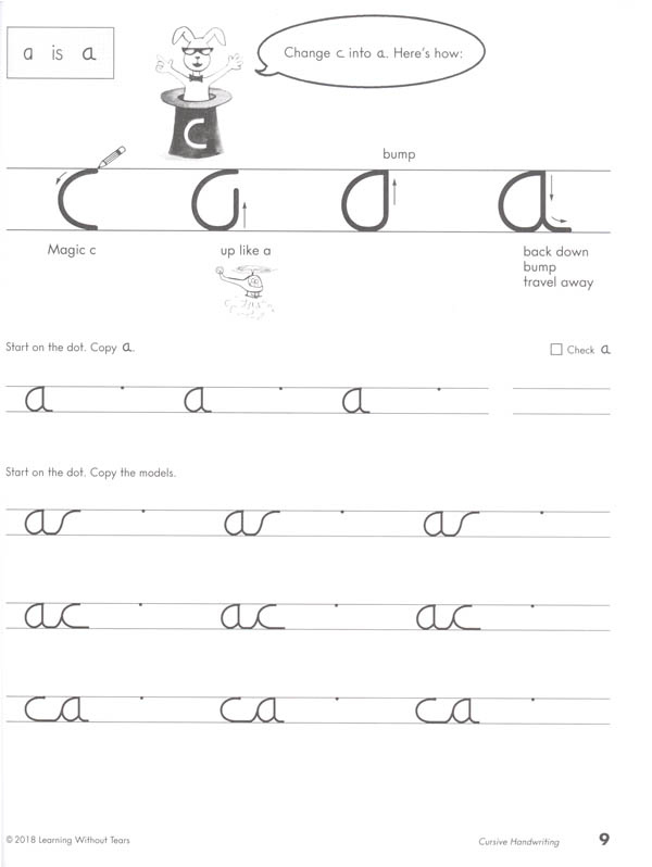 Handwriting Without Tears Print Alphabet Desk Strips In 2021 
