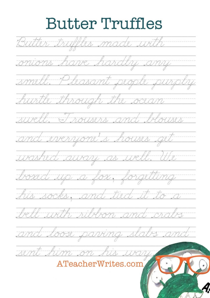 Handwriting Worksheets Ks2 AlphabetWorksheetsFree Handwriting Worksheets