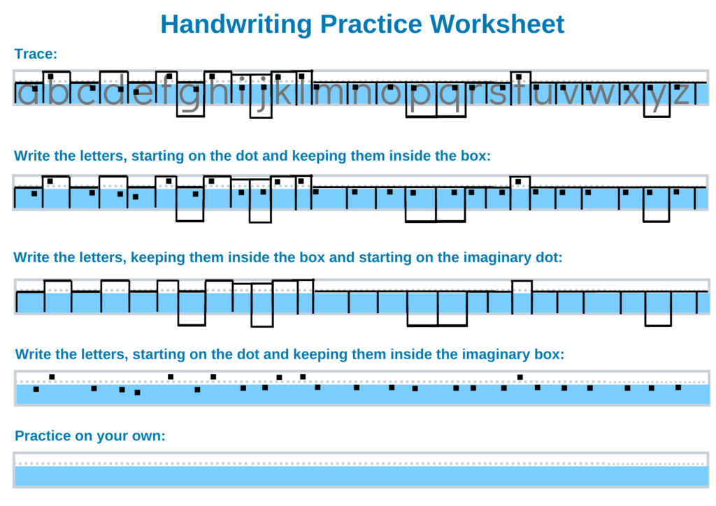 OT Handwriting Worksheets | Handwriting Worksheets