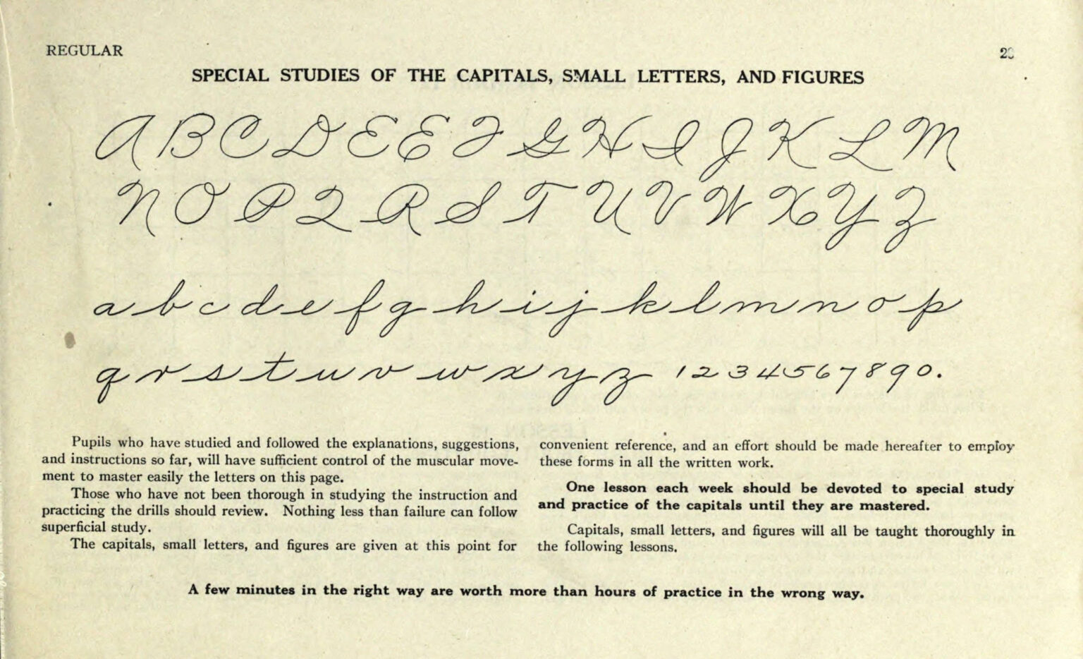 Palmer Method Handwriting Worksheets | Handwriting Worksheets