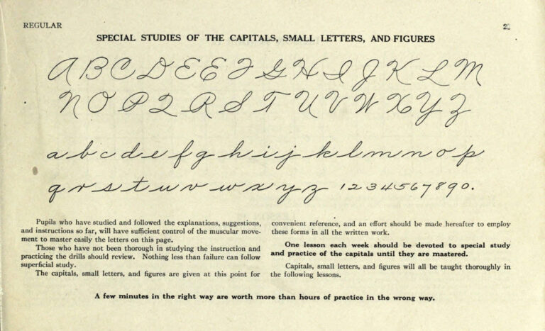 Palmer Method Handwriting Worksheets | Handwriting Worksheets